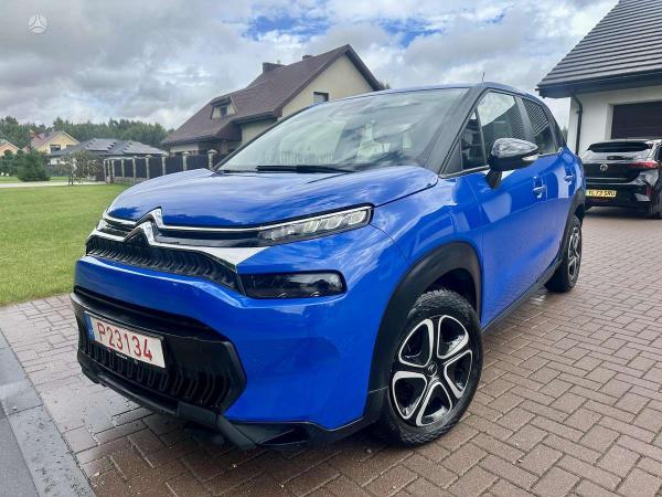 Синий Ситроен C3 Aircross 2022 в Шяуляй, объемом двигателя 1.20 л и пробегом 74 тыс. км за 9250 €, фото 1 на AUTOMOTO.COM.LV