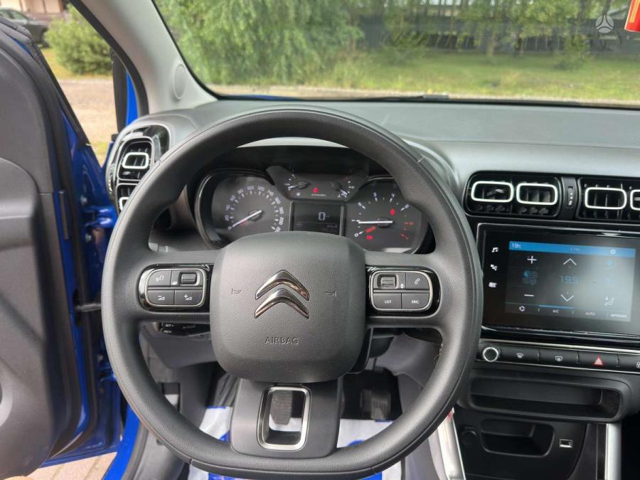 Синий Ситроен C3 Aircross 2022 в Шяуляй, объемом двигателя 1.20 л и пробегом 74 тыс. км за 9250 €, фото 16 на AUTOMOTO.COM.LV