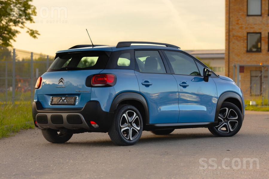 Синий Ситроен C3 Aircross 2018 в Елгава, объемом двигателя 1.20 л и пробегом 81 тыс. км за 7790 €, фото 5 на AUTOMOTO.COM.LV