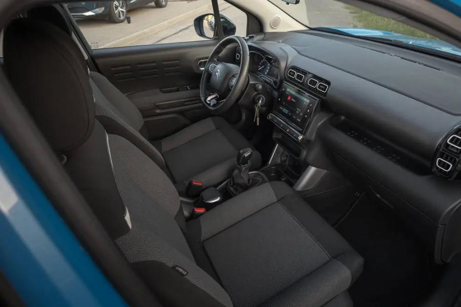 Zils Citroen c3-aircross 2018 Jelgava, ar dzinēja tilpumu 1.20 L un nobraukumu 81 tūkst. km par 7790 €, foto 9 vietnē AUTOMOTO.COM.LV
