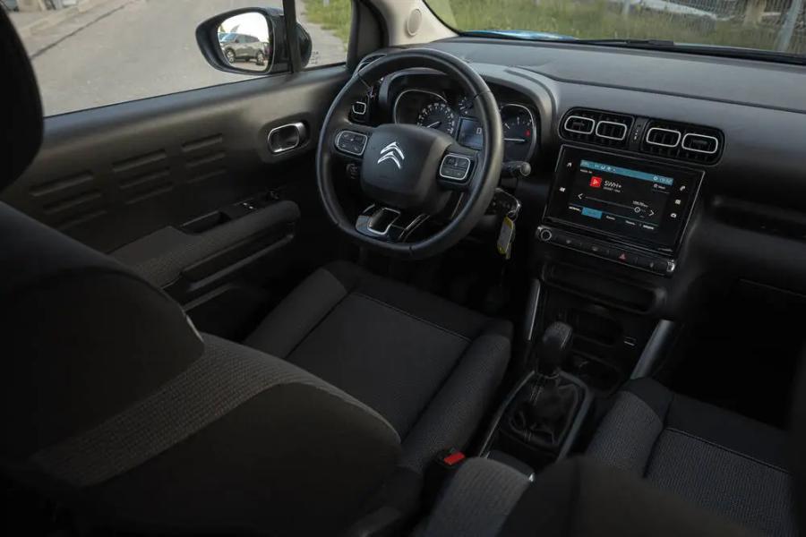 Zils Citroen c3-aircross 2018 Jelgava, ar dzinēja tilpumu 1.20 L un nobraukumu 81 tūkst. km par 7790 €, foto 11 vietnē AUTOMOTO.COM.LV