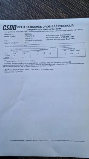Zils Citroen c3-aircross 2018 Jelgava, ar dzinēja tilpumu 1.20 L un nobraukumu 81 tūkst. km par 7790 €, foto 22 vietnē AUTOMOTO.COM.LV