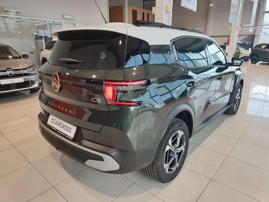 Зеленый Ситроен C3 Aircross 2026 в Каунас, объемом двигателя 1.20 л и пробегом 0 тыс. км за 27020 €, фото 6 на AUTOMOTO.COM.LV