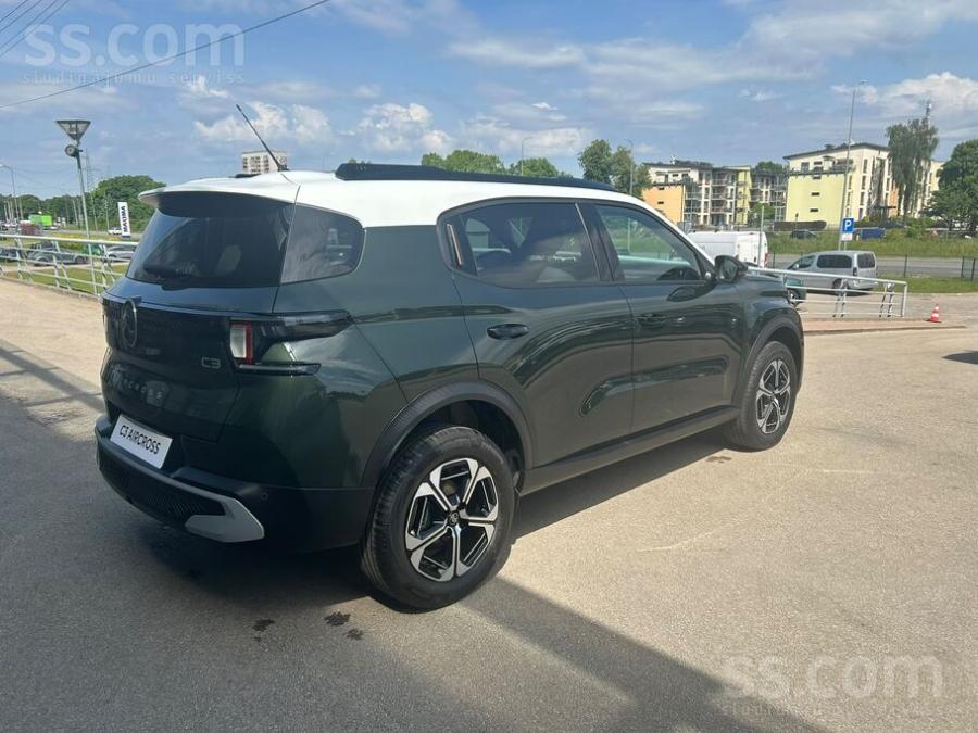Зеленый Ситроен C3 Aircross 2026 в Рига, объемом двигателя 1.20 л и пробегом 10 тыс. км за 27910 €, фото 7 на AUTOMOTO.COM.LV