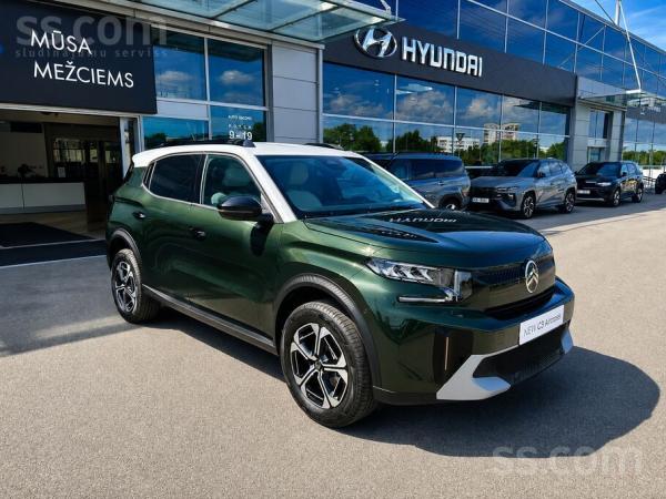 Citroen c3-aircross 2026 Rīga vietnē Zaļš Citroen c3-aircross 2026 Rīga, ar dzinēja tilpumu 1.20 L un nobraukumu 10 tūkst. km par 26650 €, foto 4 vietnē AUTOMOTO.COM.LV