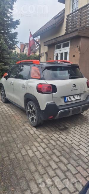Grey Citroen c3-aircross 2017 in Riga, with an engine capacity of 1.20 L and mileage of 110 thousand km for 7500 €, photo  on AUTOMOTO.COM.LV