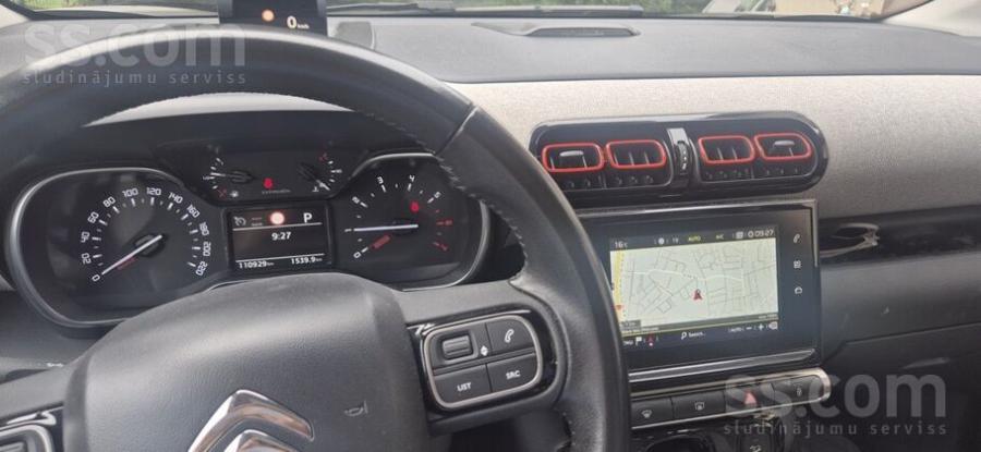 Pelēks Citroen c3-aircross 2017 Rīga, ar dzinēja tilpumu 1.20 L un nobraukumu 110 tūkst. km par 7500 €, foto 5 vietnē AUTOMOTO.COM.LV