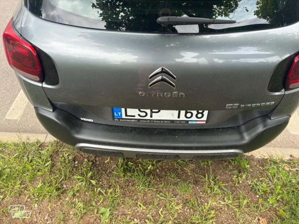Серый Ситроен C3 Aircross 2018 в Вильнюс, объемом двигателя 1.20 л и пробегом 183 тыс. км за 4500 €, фото 5 на AUTOMOTO.COM.LV