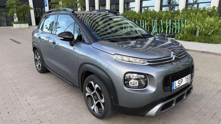 Серый Ситроен C3 Aircross 2018 в Вильнюс, объемом двигателя 1.20 л и пробегом 184 тыс. км за 5500 €, фото 7 на AUTOMOTO.COM.LV
