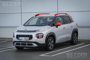 Grey Citroen c3-aircross 2018 in Riga, with an engine capacity of 1.20 L and mileage of 75 thousand km for 8150 €, photo  on AUTOMOTO.COM.LV