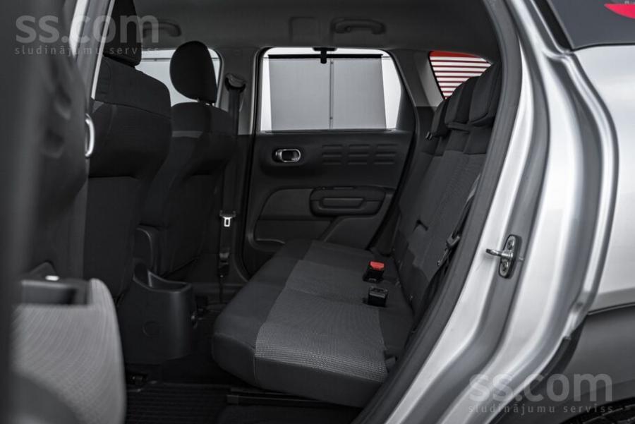 Grey Citroen c3-aircross 2018 in Riga, with an engine capacity of 1.20 L and mileage of 75 thousand km for 8150 €, photo 13 on AUTOMOTO.COM.LV