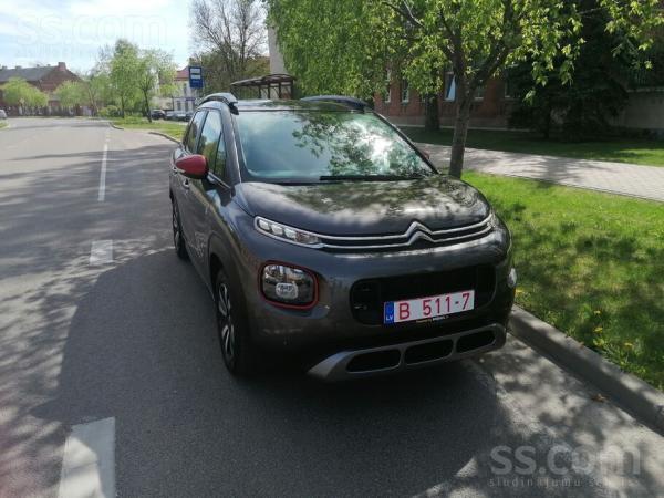 Grey Citroen c3-aircross 2020 in Daugavpils, with an engine capacity of 1.50 L and mileage of 107 thousand km for 8400 €, photo 9 on AUTOMOTO.COM.LV