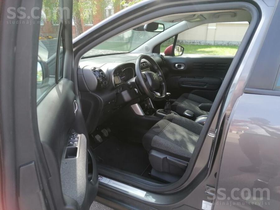 Pelēks Citroen c3-aircross 2020 Daugavpils, ar dzinēja tilpumu 1.50 L un nobraukumu 107 tūkst. km par 7900 €, foto 17 vietnē AUTOMOTO.COM.LV