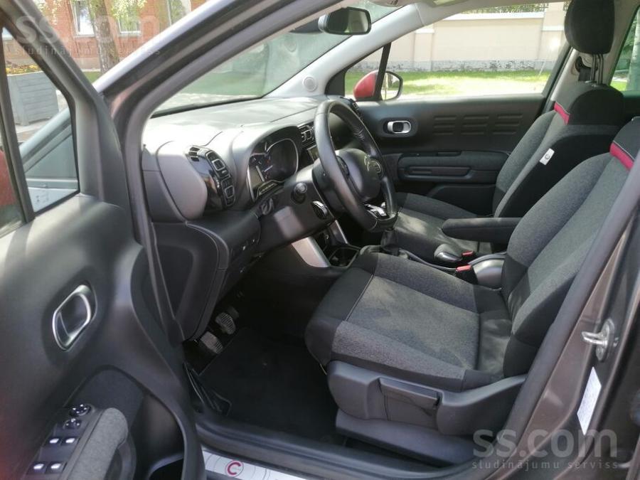 Pelēks Citroen c3-aircross 2020 Daugavpils, ar dzinēja tilpumu 1.50 L un nobraukumu 107 tūkst. km par 7900 €, foto 18 vietnē AUTOMOTO.COM.LV