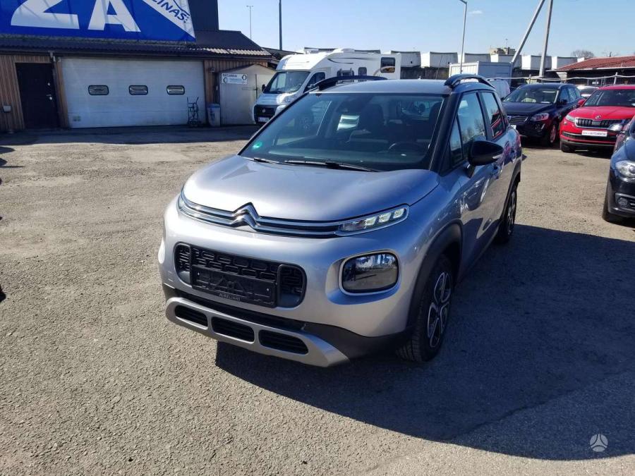 Серый Ситроен C3 Aircross 2020 в Каунас, объемом двигателя 1.50 л и пробегом 80 тыс. км за 8750 €, фото 1 на AUTOMOTO.COM.LV