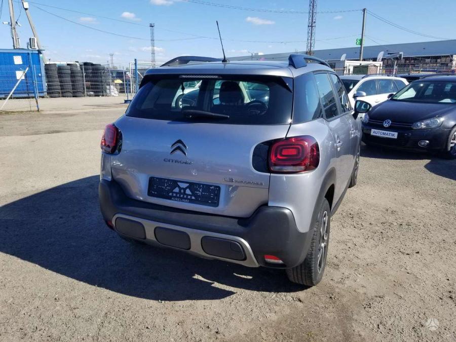 Серый Ситроен C3 Aircross 2020 в Каунас, объемом двигателя 1.50 л и пробегом 80 тыс. км за 8750 €, фото 5 на AUTOMOTO.COM.LV