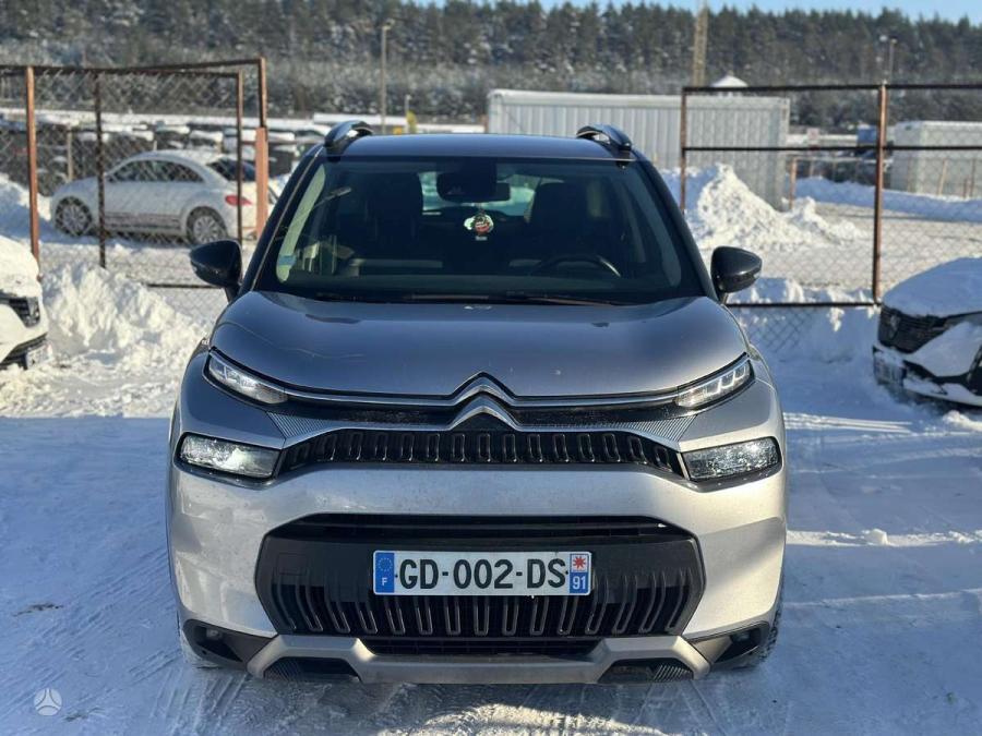 Pelēks Citroen c3-aircross 2021 Viļņa, ar dzinēja tilpumu 1.50 L un nobraukumu 185 tūkst. km par 10889 €, foto 2 vietnē AUTOMOTO.COM.LV