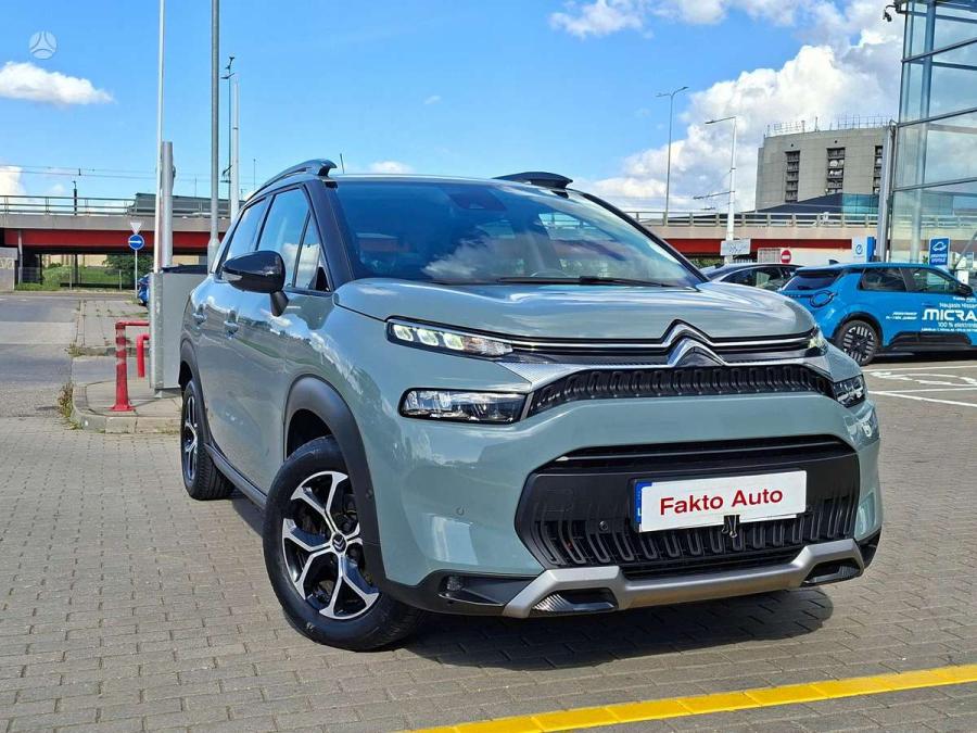 Grey Citroen c3-aircross 2021 in Vilnius, with an engine capacity of 1.20 L and mileage of 47 thousand km for 11500 €, photo 7 on AUTOMOTO.COM.LV