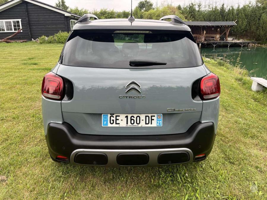 Pelēks Citroen c3-aircross 2022 Tauragė, ar dzinēja tilpumu 1.20 L un nobraukumu 53 tūkst. km par 13500 €, foto 5 vietnē AUTOMOTO.COM.LV