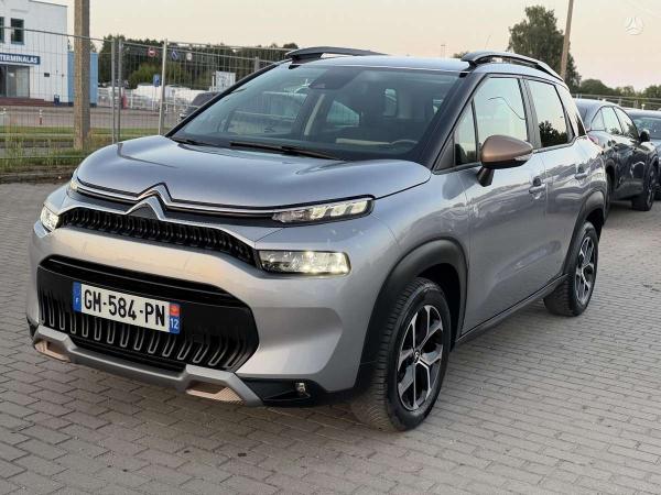 Grey Citroen c3-aircross 2023 in Marijampole, with an engine capacity of 1.20 L and mileage of 115 thousand km for 10527 €, photo 1 on AUTOMOTO.COM.LV