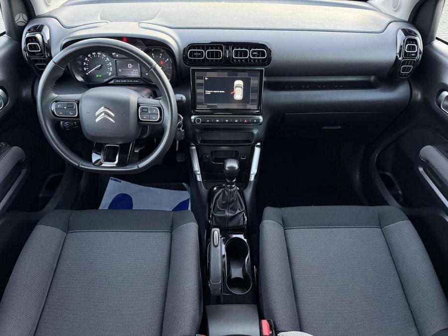 Grey Citroen c3-aircross 2023 in Marijampole, with an engine capacity of 1.20 L and mileage of 115 thousand km for 10527 €, photo 21 on AUTOMOTO.COM.LV