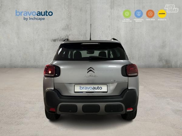 Grey Citroen c3-aircross 2024 in Vilnius, with an engine capacity of 1.20 L and mileage of 25 thousand km for 15000 €, photo 4 on AUTOMOTO.COM.LV