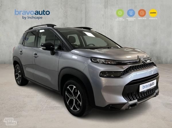 Grey Citroen c3-aircross 2024 in Vilnius, with an engine capacity of 1.20 L and mileage of 25 thousand km for 15000 €, photo 6 on AUTOMOTO.COM.LV