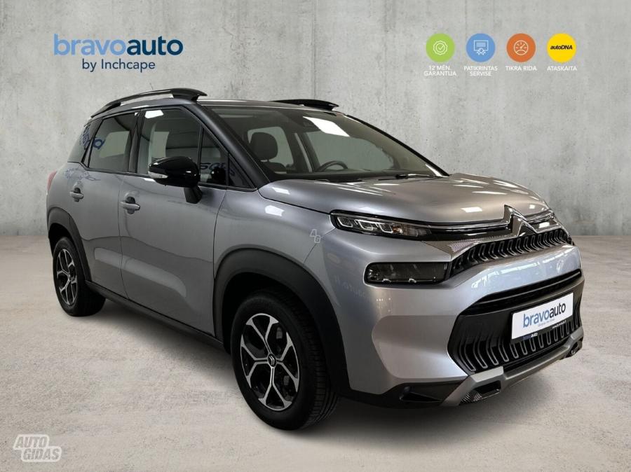 Серый Ситроен C3 Aircross 2024 в Вильнюс, объемом двигателя 1.20 л и пробегом 25 тыс. км за 15000 €, фото 7 на AUTOMOTO.COM.LV
