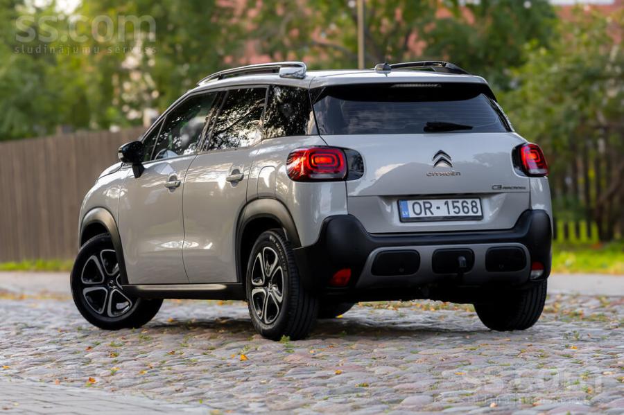 Серый Ситроен C3 Aircross 2018 в Елгава, объемом двигателя 1.20 л и пробегом 0 тыс. км за 6990 €, фото 3 на AUTOMOTO.COM.LV