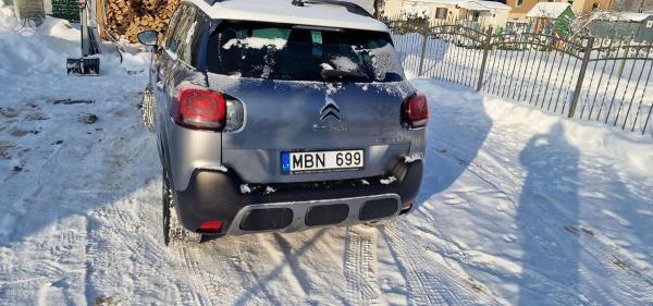 Grey Citroen c3-aircross 2019 in Vilnius, with an engine capacity of 1.20 L and mileage of 191 thousand km for 9000 €, photo 5 on AUTOMOTO.COM.LV