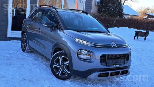 Grey Citroen c3-aircross 2019 in Jelgava, with an engine capacity of 1.20 L and mileage of 127 thousand km for 8990 €, photo 2 on AUTOMOTO.COM.LV
