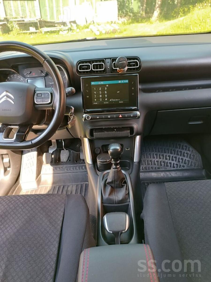 Серый Ситроен C3 Aircross 2019 в Резекне, объемом двигателя 1.50 л и пробегом 170 тыс. км за 8200 €, фото 13 на AUTOMOTO.COM.LV