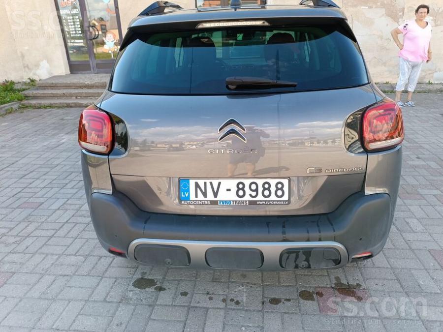 Серый Ситроен C3 Aircross 2019 в Резекне, объемом двигателя 1.50 л и пробегом 170 тыс. км за 8200 €, фото 5 на AUTOMOTO.COM.LV