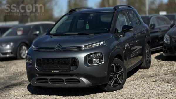 Grey Citroen c3-aircross 2019 in Jelgava, with an engine capacity of 1.20 L and mileage of 127 thousand km for 8490 €, photo 1 on AUTOMOTO.COM.LV