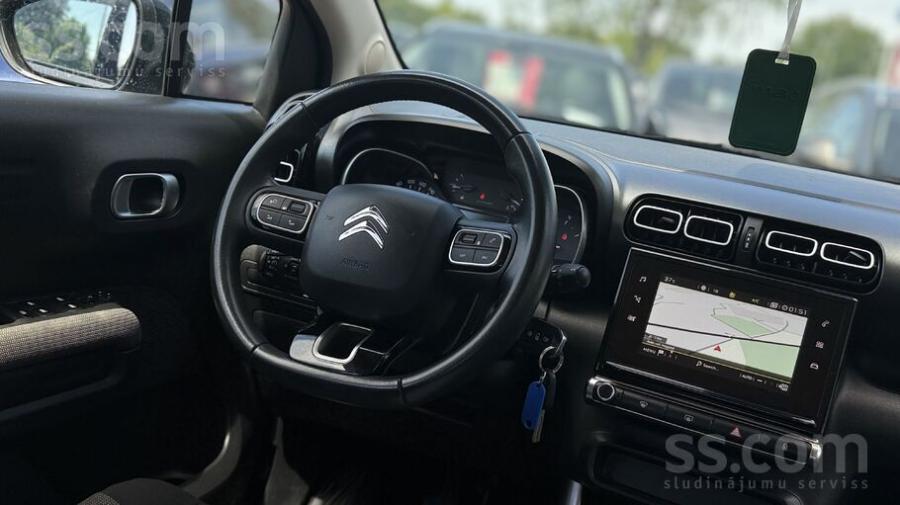 Серый Ситроен C3 Aircross 2019 в Елгава, объемом двигателя 1.20 л и пробегом 127 тыс. км за 7990 €, фото 12 на AUTOMOTO.COM.LV