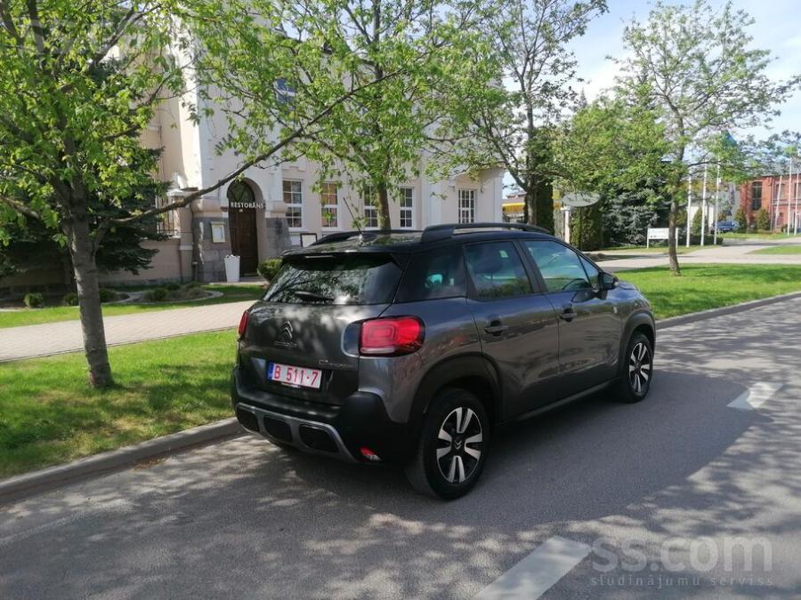 Pelēks Citroen c3-aircross 2020 Daugavpils, ar dzinēja tilpumu 1.50 L un nobraukumu 107 tūkst. km par 7900 €, foto 6 vietnē AUTOMOTO.COM.LV