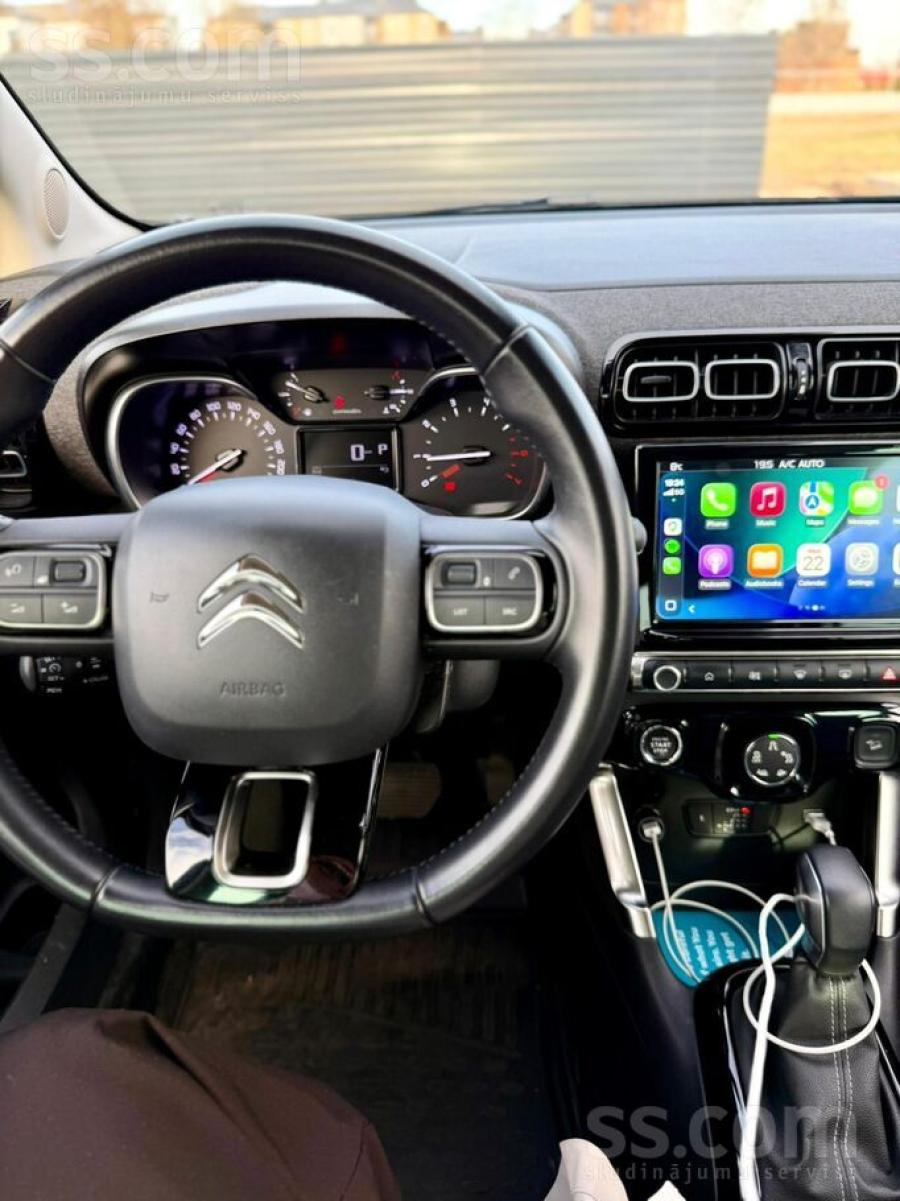 Серый Ситроен C3 Aircross 2021 в Рига, объемом двигателя 1.20 л и пробегом 76 тыс. км за 12300 €, фото 23 на AUTOMOTO.COM.LV