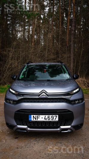 Grey Citroen c3-aircross 2022 in Bauska, with an engine capacity of 1.50 L and mileage of 71 thousand km for 12000 €, photo  on AUTOMOTO.COM.LV