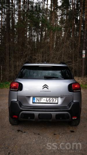 Pelēks Citroen c3-aircross 2022 Bauska, ar dzinēja tilpumu 1.50 L un nobraukumu 71 tūkst. km par 12000 €, foto 3 vietnē AUTOMOTO.COM.LV