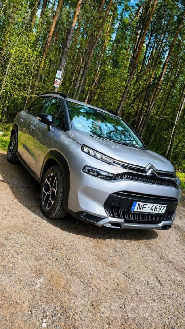 Серый Ситроен C3 Aircross 2022 в Бауска, объемом двигателя 1.50 л и пробегом 80 тыс. км за 11000 €, фото 1 на AUTOMOTO.COM.LV