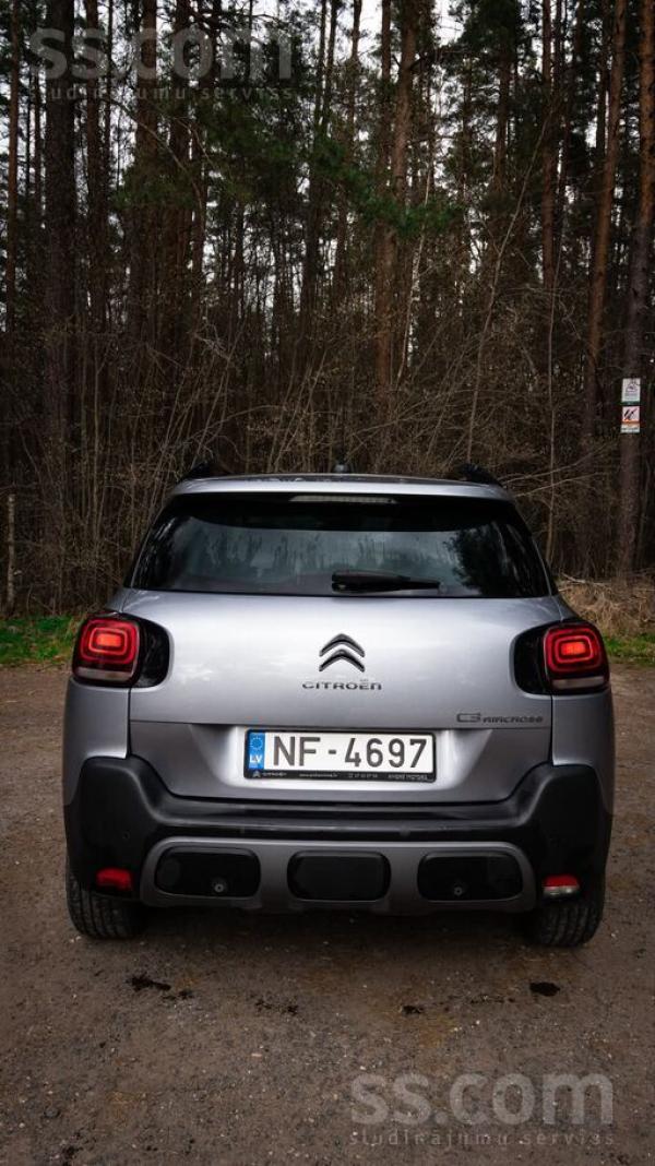 Серый Ситроен C3 Aircross 2022 в Бауска, объемом двигателя 1.50 л и пробегом 80 тыс. км за 11000 €, фото 5 на AUTOMOTO.COM.LV