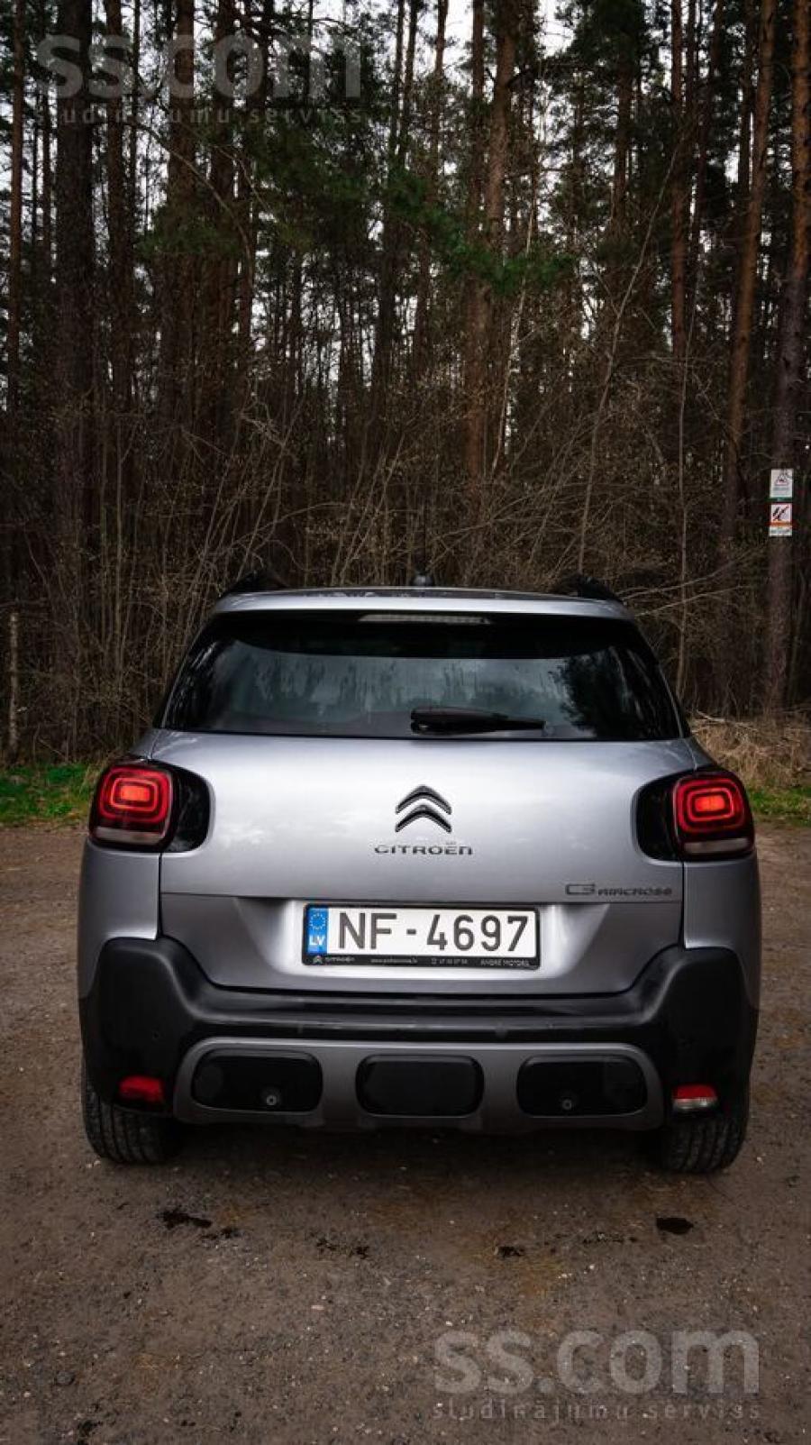 Grey Citroen c3-aircross 2022 in Bauska, with an engine capacity of 1.50 L and mileage of 80 thousand km for 10000 €, photo 6 on AUTOMOTO.COM.LV