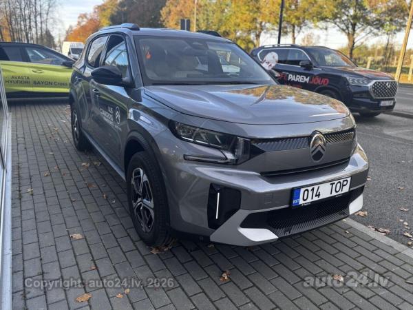 Pelēks Citroen c3-aircross 2025 Tartu, ar dzinēja tilpumu 1.20 L un nobraukumu 3 tūkst. km par 25400 €, foto 2 vietnē AUTOMOTO.COM.LV