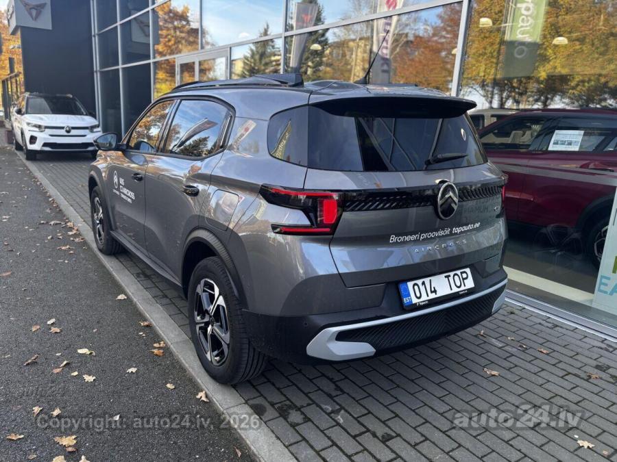 Grey Citroen c3-aircross 2025 in Tartu, with an engine capacity of 1.20 L and mileage of 3 thousand km for 25400 €, photo 3 on AUTOMOTO.COM.LV