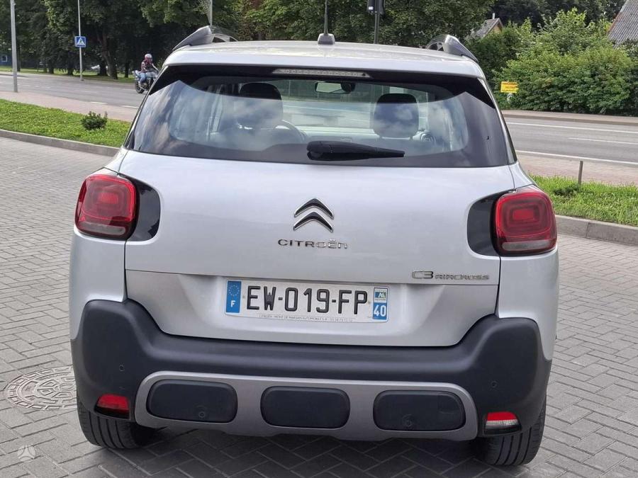 Серый Ситроен C3 Aircross 2018 в Таураге, объемом двигателя 1.20 л и пробегом 129 тыс. км за 7400 €, фото 6 на AUTOMOTO.COM.LV