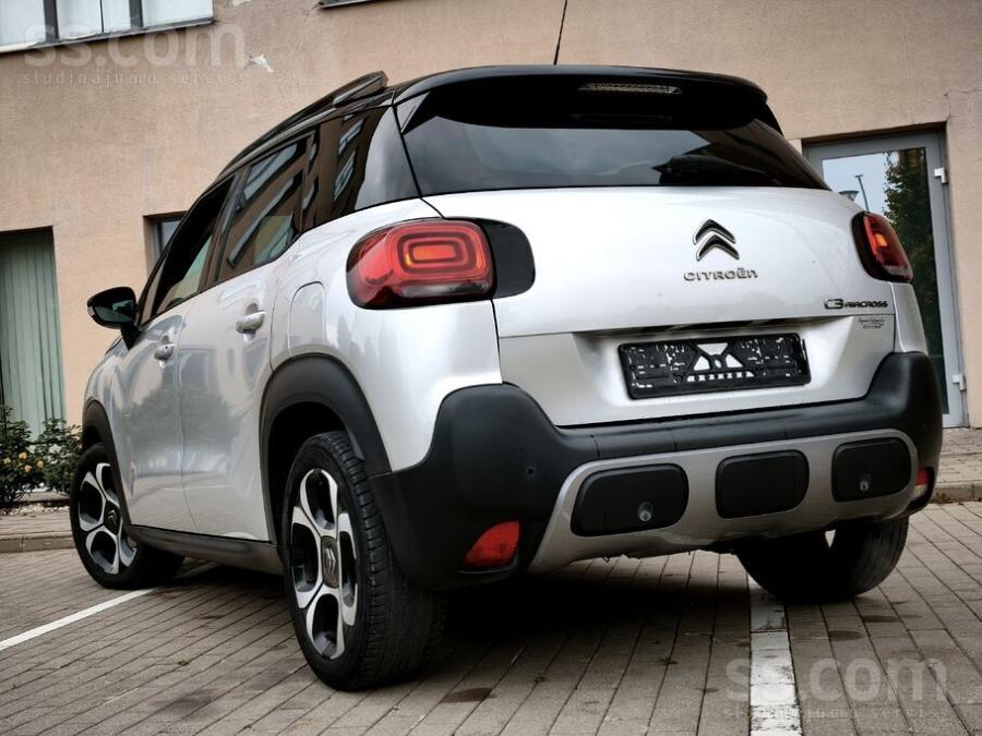 Серый Ситроен C3 Aircross 2018 в Елгава, объемом двигателя 1.20 л и пробегом 140 тыс. км за 8490 €, фото 13 на AUTOMOTO.COM.LV