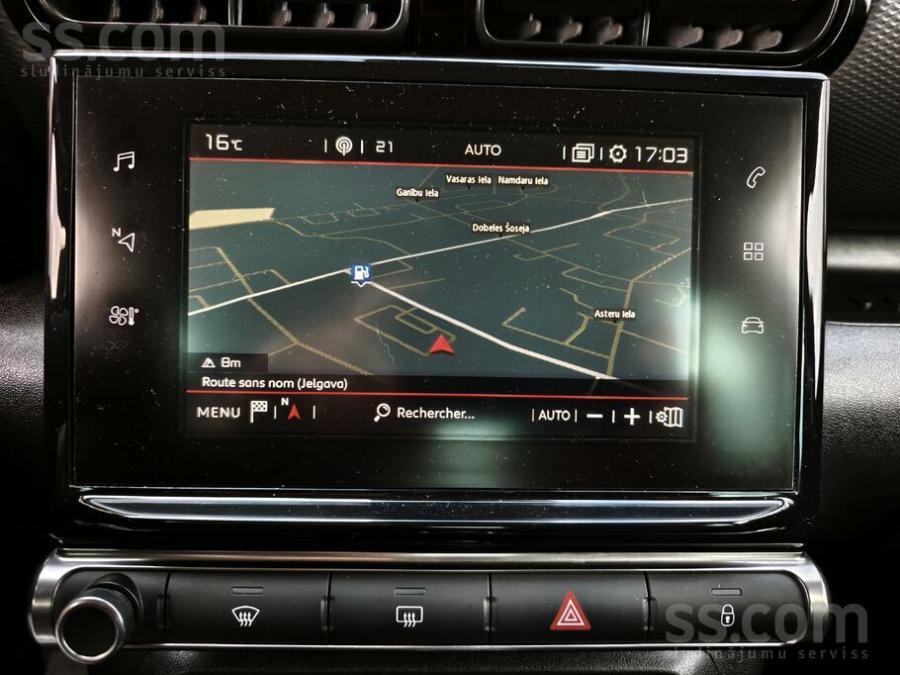Серый Ситроен C3 Aircross 2018 в Елгава, объемом двигателя 1.20 л и пробегом 140 тыс. км за 8490 €, фото 32 на AUTOMOTO.COM.LV