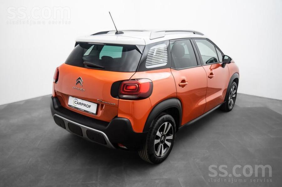 Orange Citroen c3-aircross 2018 in Tallinn, with an engine capacity of 1.20 L and mileage of 122 thousand km for 8999 €, photo 4 on AUTOMOTO.COM.LV