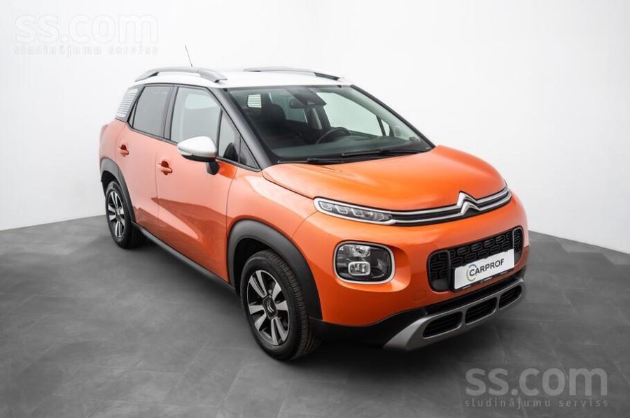 Orange Citroen c3-aircross 2018 in Tallinn, with an engine capacity of 1.20 L and mileage of 122 thousand km for 8999 €, photo 6 on AUTOMOTO.COM.LV