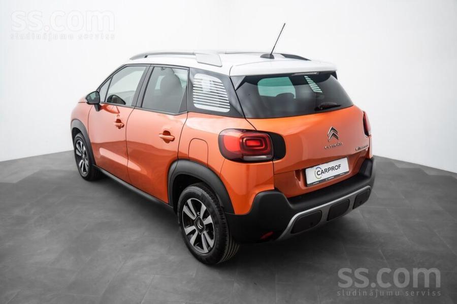 Orange Citroen c3-aircross 2018 in Tallinn, with an engine capacity of 1.20 L and mileage of 122 thousand km for 8999 €, photo 9 on AUTOMOTO.COM.LV